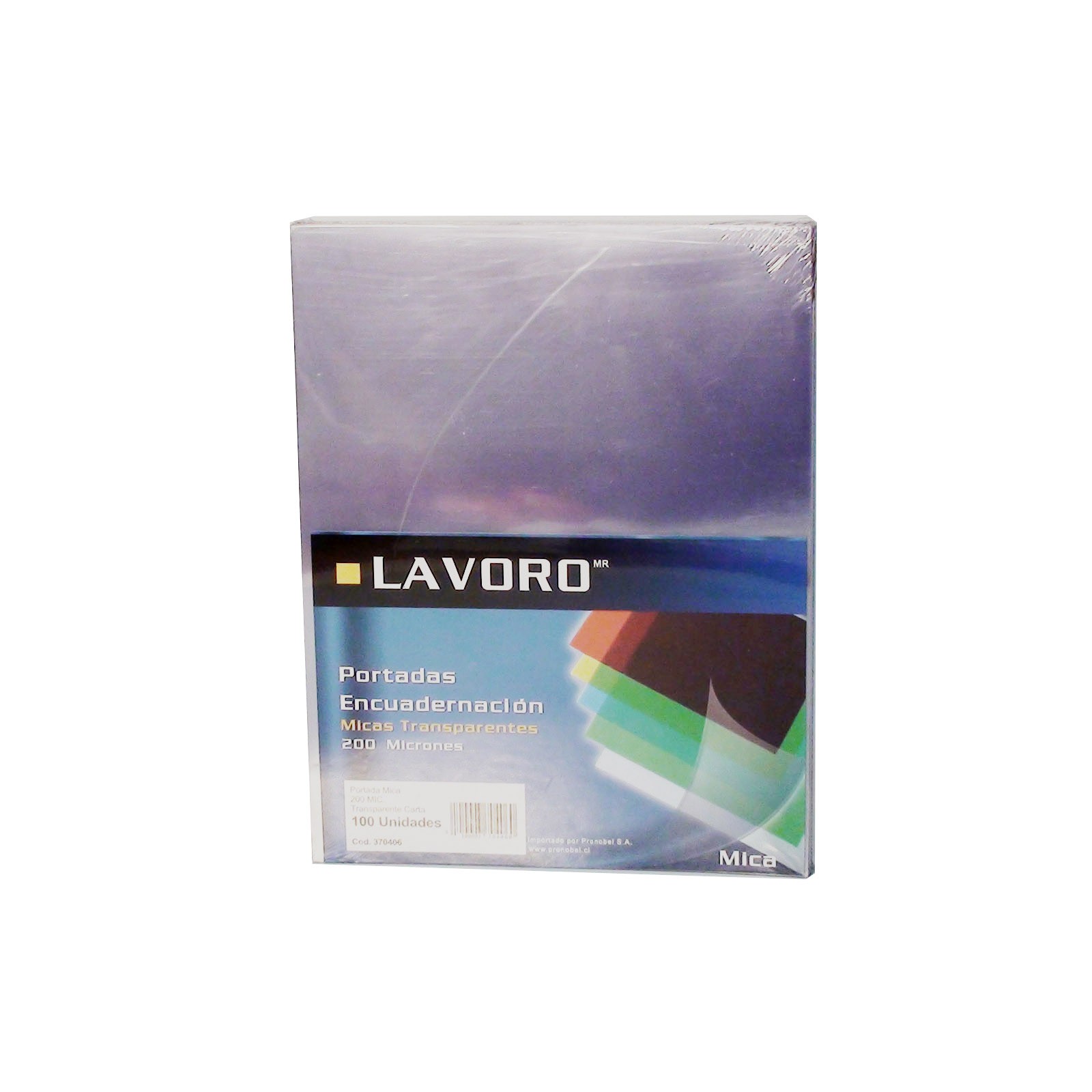 PORTA MICA TAMAÑO CARTA LAVORO, TRANSPARENTE, 200 MICAS, 100 UNIDADES ...